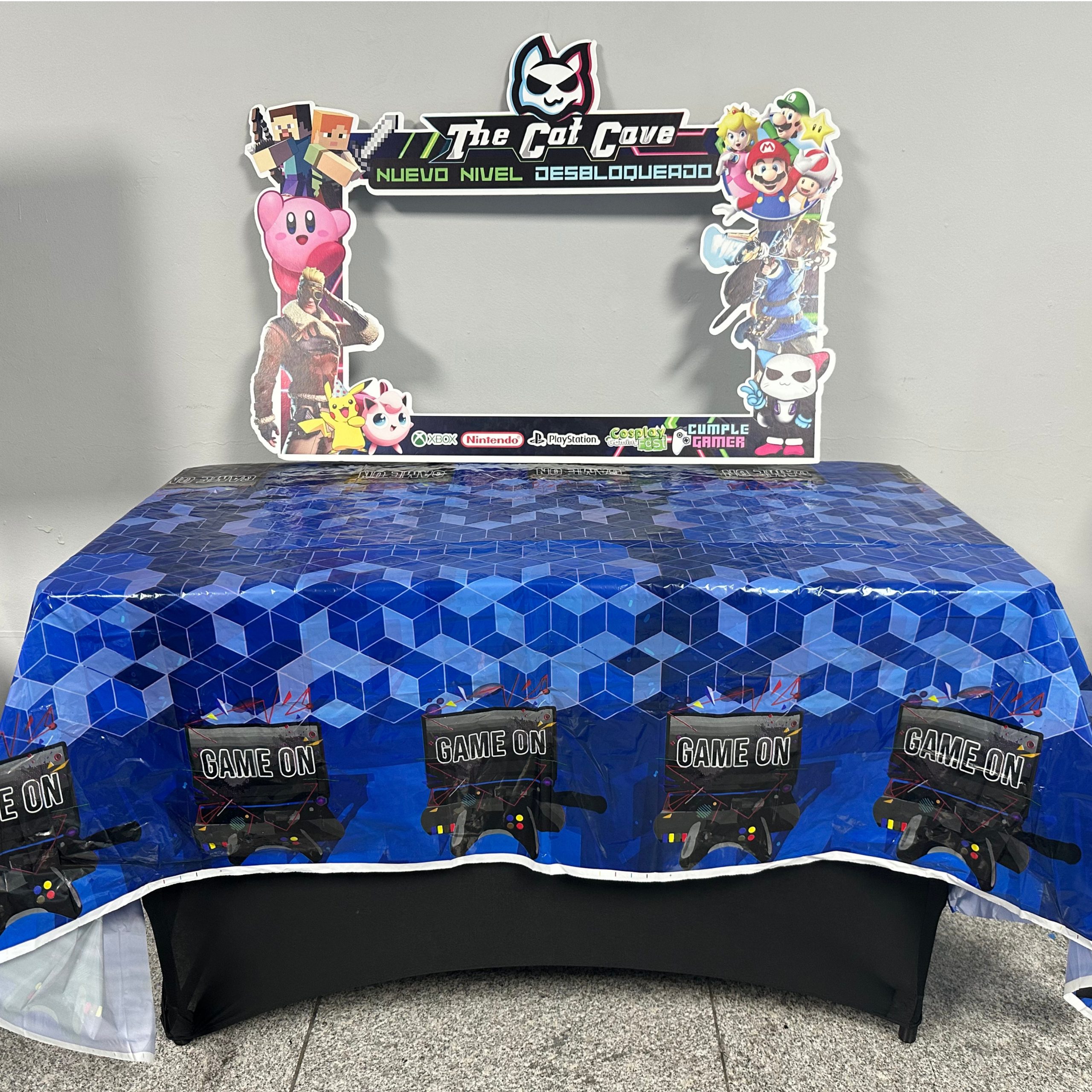Decoración de Cumpleaños – Cumpleaños Gamer | Alquiler de Realidad ...