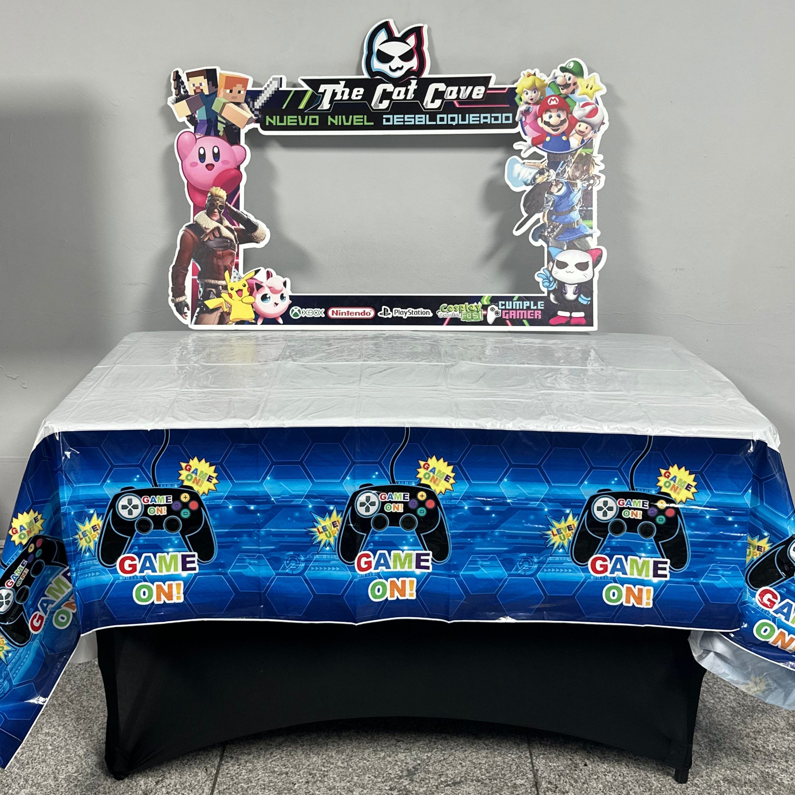 Decoración de Cumpleaños – Cumpleaños Gamer | Alquiler de Realidad ...
