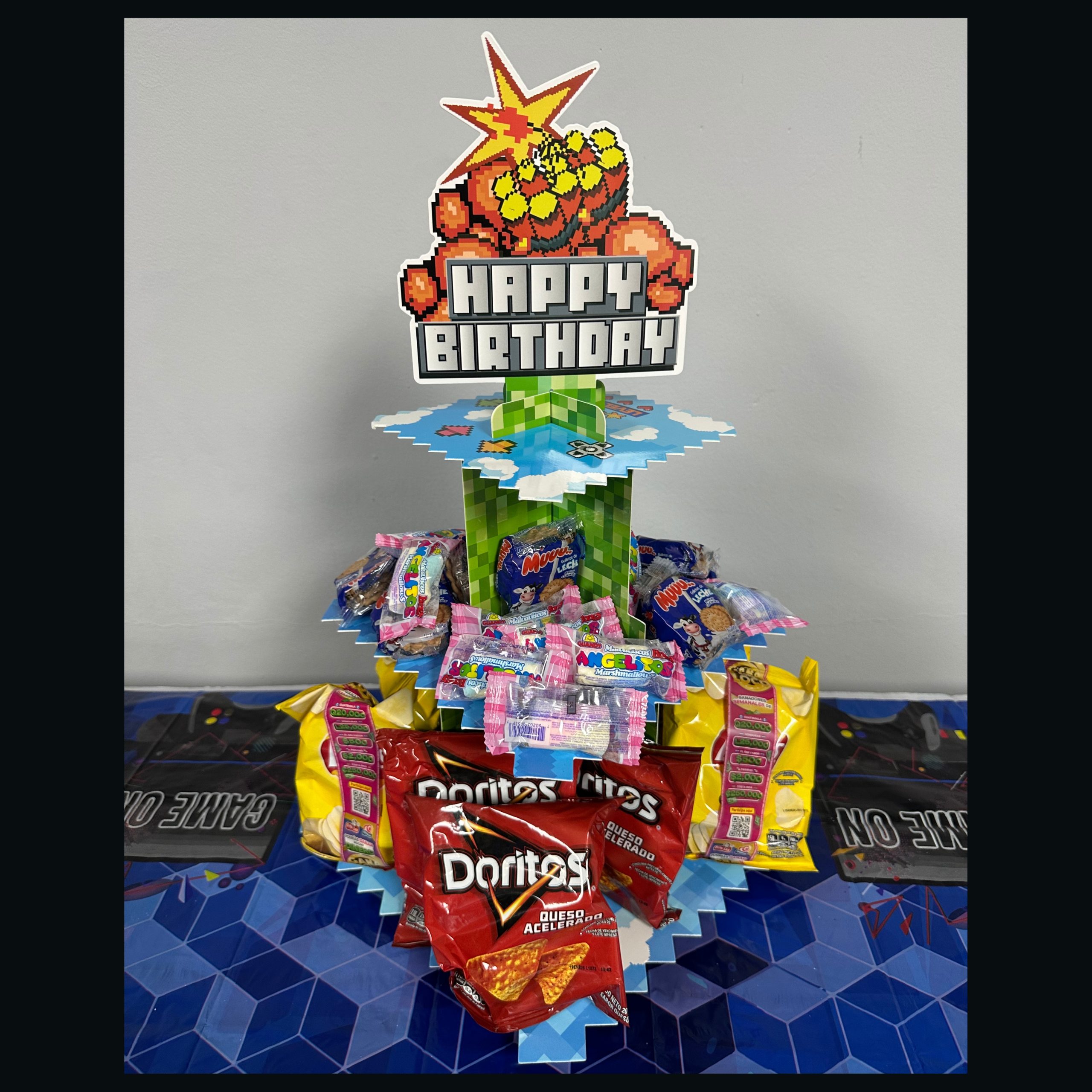 Decoración de Cumpleaños – Cumpleaños Gamer | Alquiler de Realidad ...